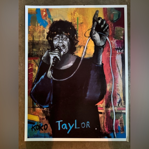 Art | Blues Poster Featuring Koko Taylor | Poshmark